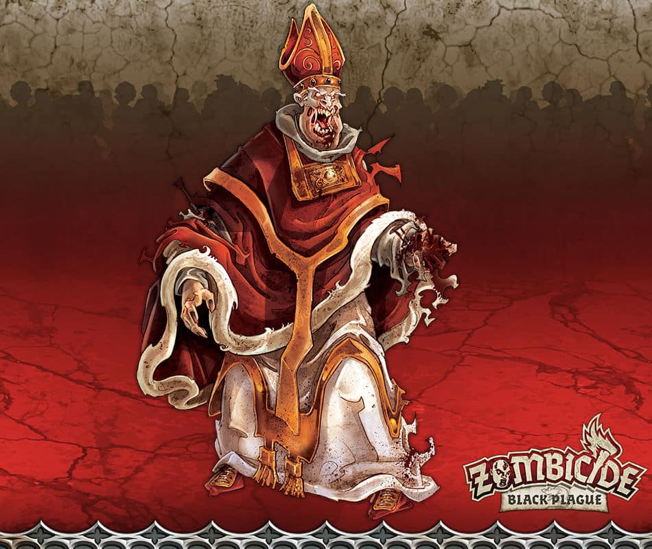 Jogo Zombicide: Black Plague - NPC Zombies (Priest) (2016): o que é ...