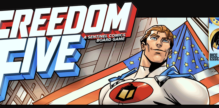 Jogo Freedom Five: A Sentinel Comics Board Game (2021): o que é, onde ...