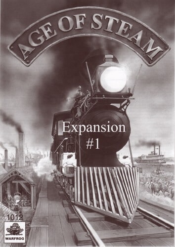 Jogo Age of Steam Expansion #1: England & Ireland (2003): o que é, onde ...