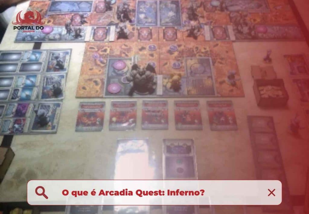 Como funciona o jogo Arcadia Quest: Inferno?