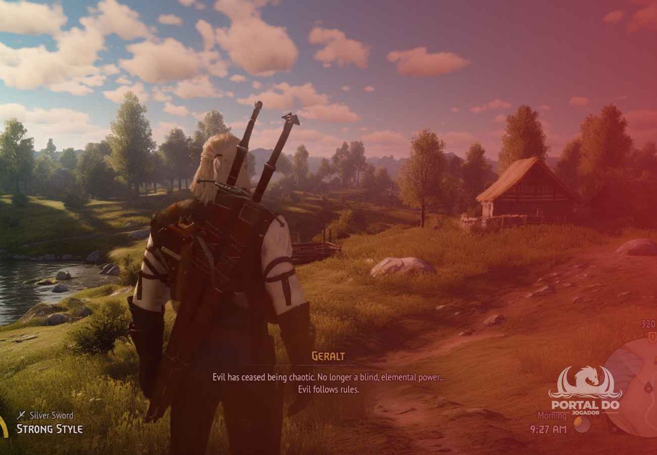 Design reimagina The Witcher 1 com gráficos melhorados!